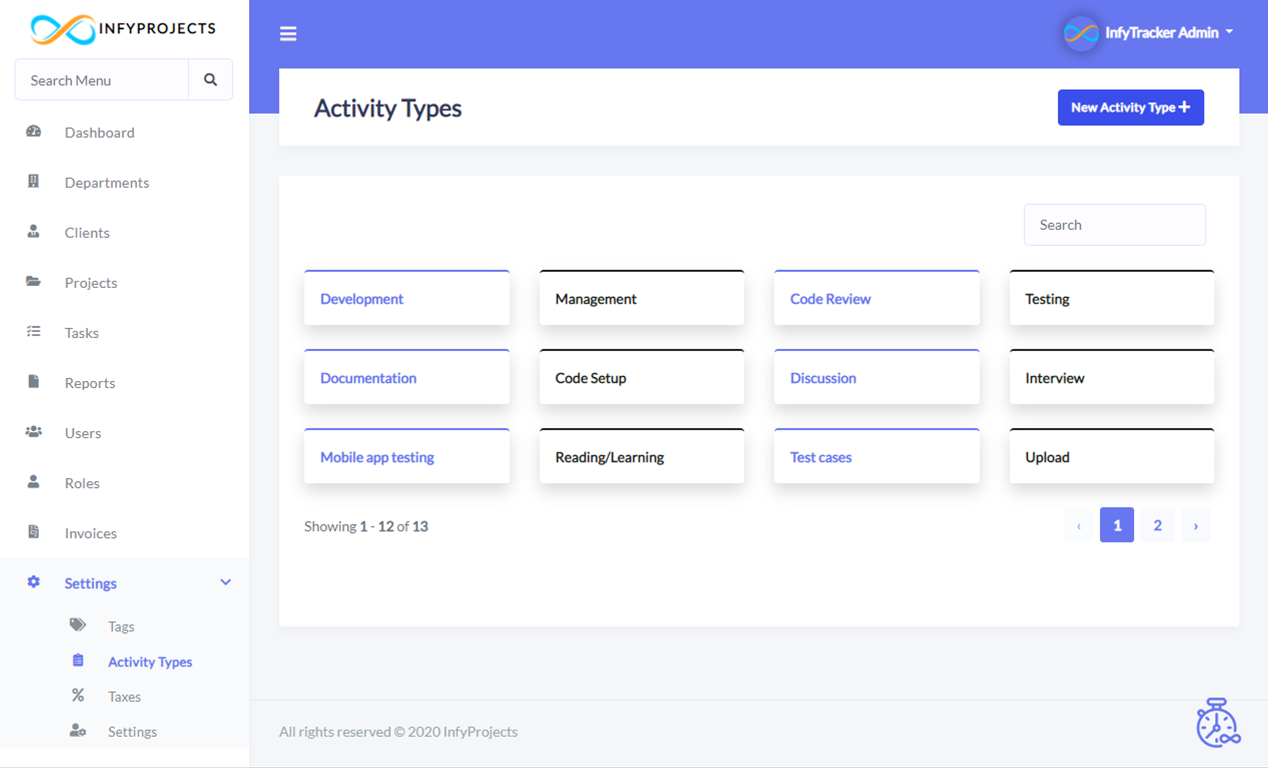 PMS: Project Management System built with Laravel by infyomlabs | CodeCanyon